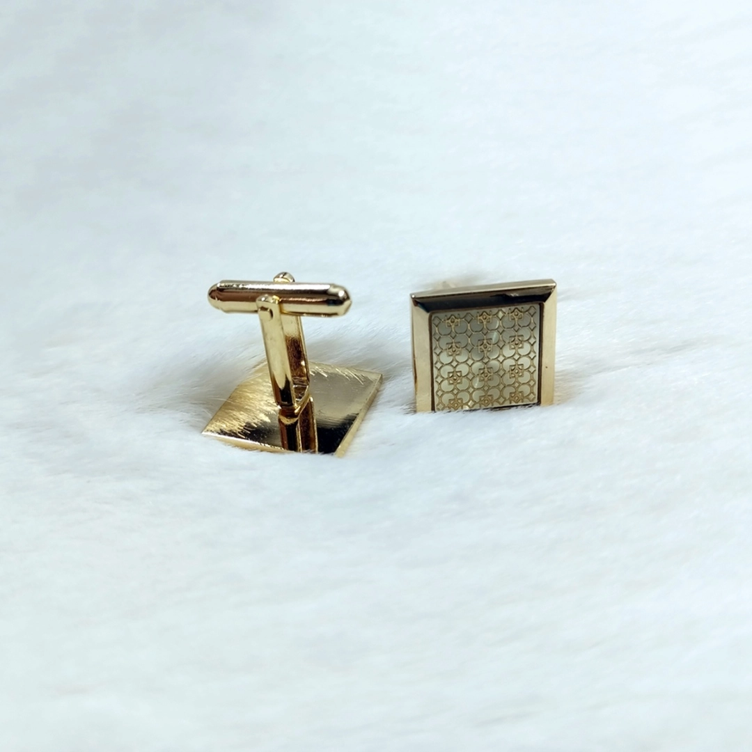 New Medium Cost Cufflinks Button For Men - Design 17