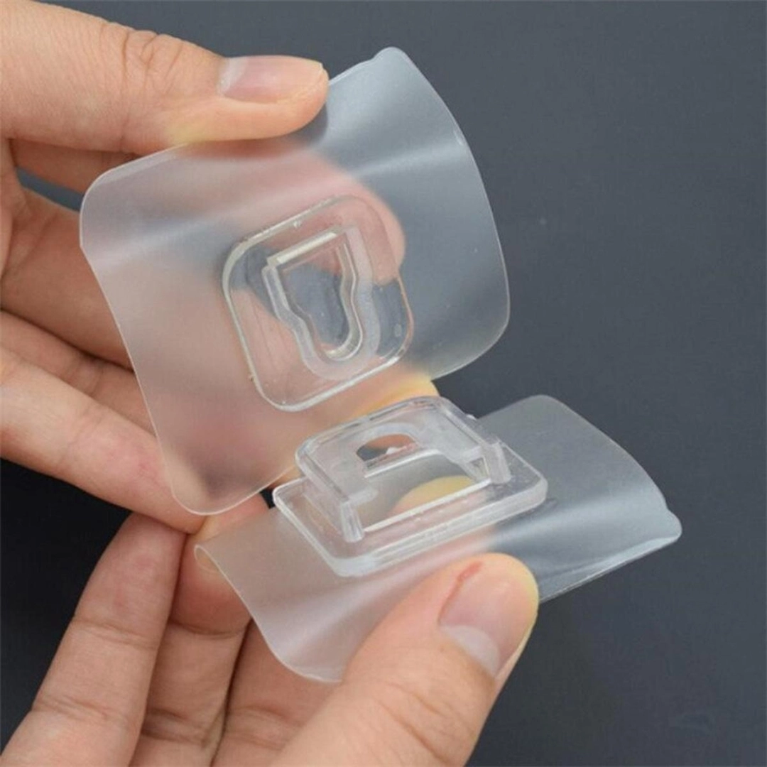 Multifunction Self Adhesive Rack Hook, Double-sided Adhesive Wall Hooks ...