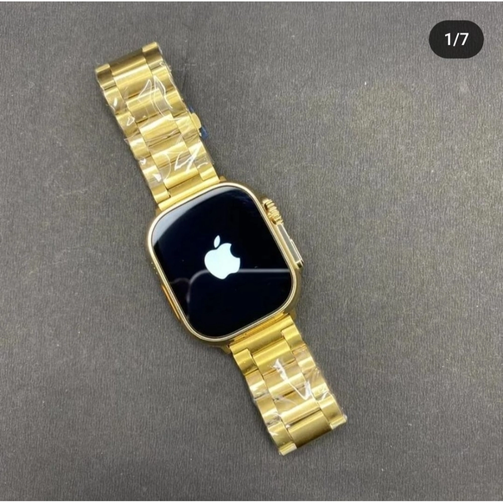 Watch 8 Ultra Gold Edition Smartwatch with Sports Mode 49MM Gold and ...