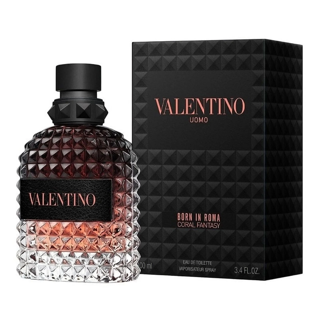 Valentino Uomo Born In Roma Coral Fantasy Edt For Men, 100Ml