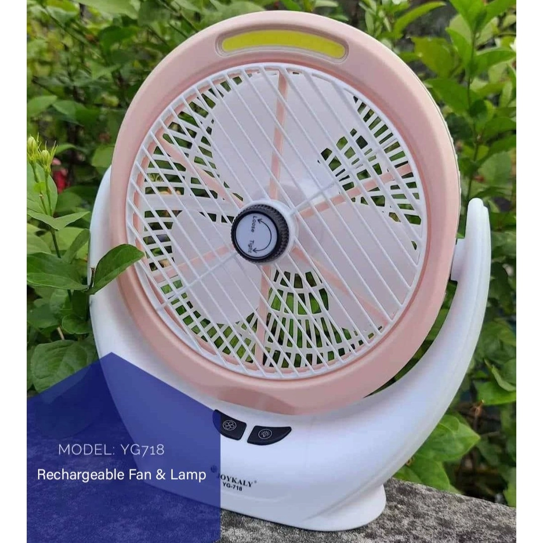 JOYKALY YG-718 Rechargeable 2400mAh Battery Strong Natural Wind ...