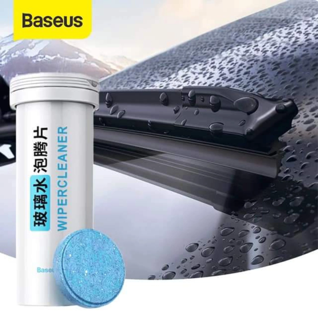 Baseus 12PCS Car Windshield Glass Solid Cleaner Solid Wiper Washer Auto ...