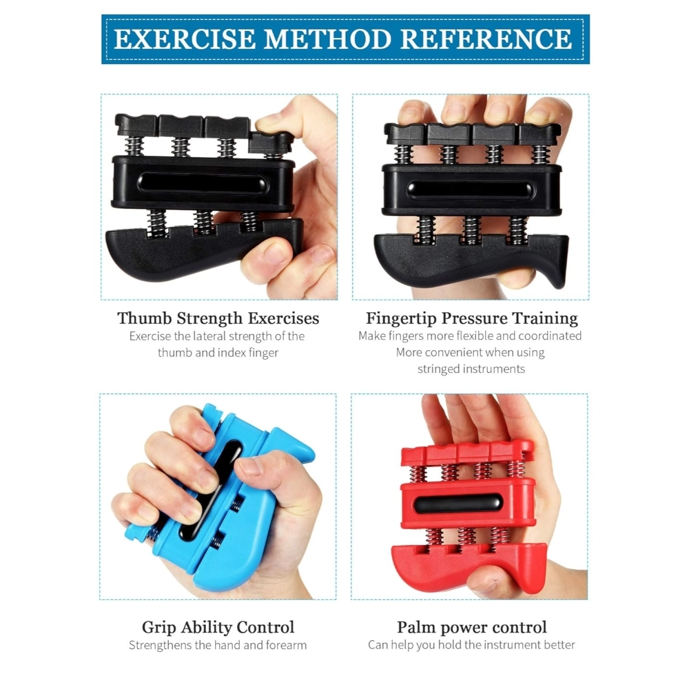 Finger Strengthener - Finger Exerciser for Forearm and Hand ...