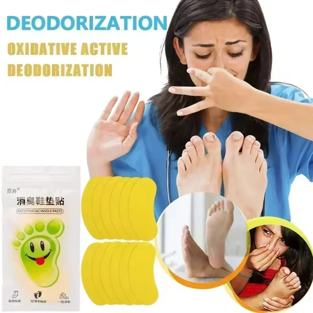 10 Pcs Foot Lemon Flavor Removing Smelly Patch Shoe Enhance Fragrance ...
