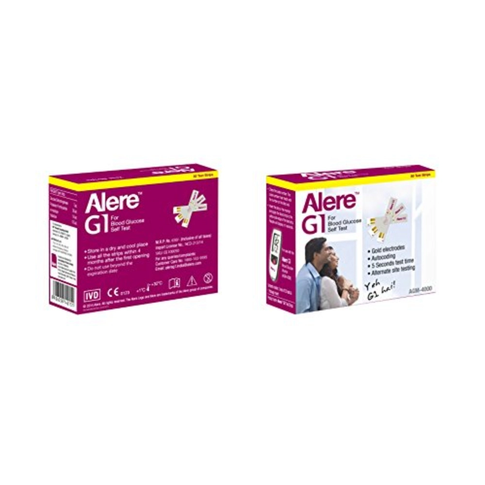 Alere G1 Test Strips, 25*2 Test Strip
