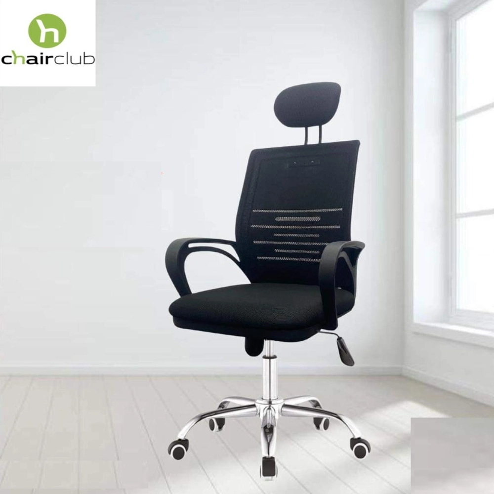 Stainless Steel Innovative Design Smart Office Executive Chair - Black ...