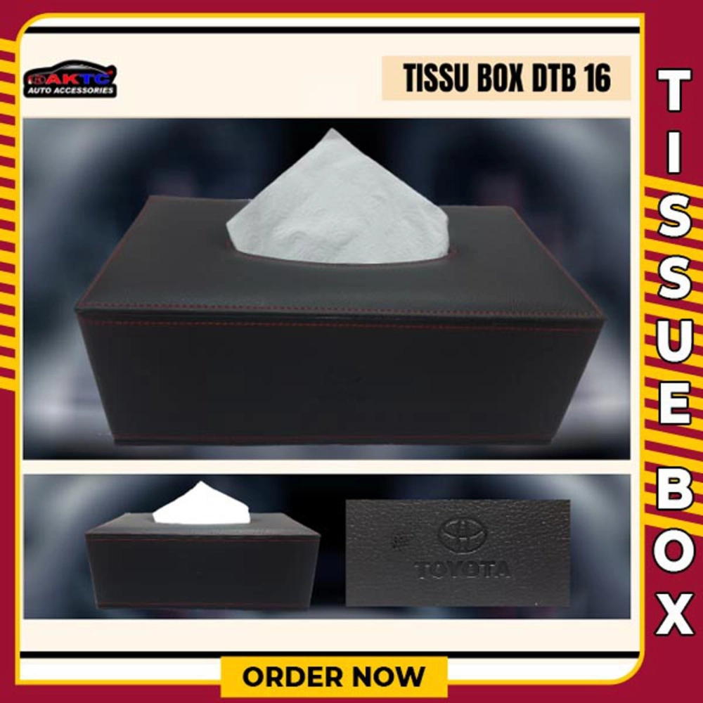 Leather Tissue Box Cover, Face Tissue Box Dtb 16
