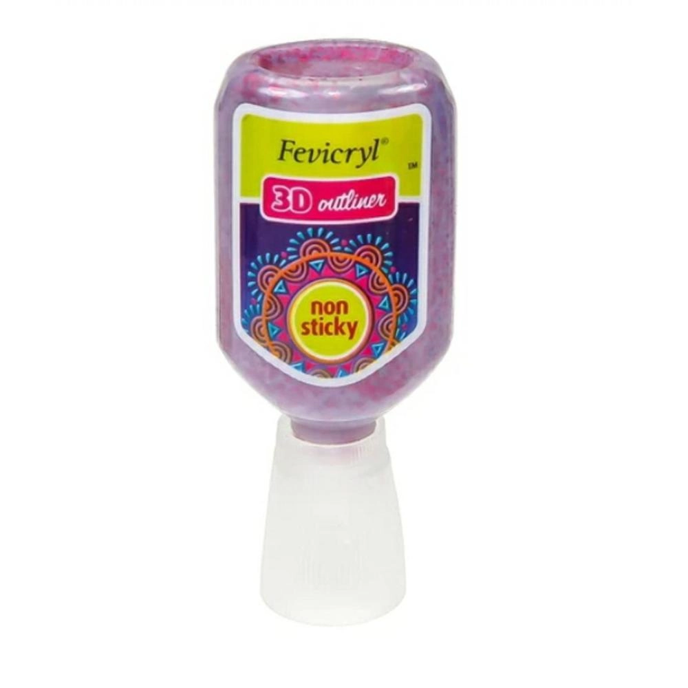 Fevicryl Liquid Embroidery - Magenta - 20 ml