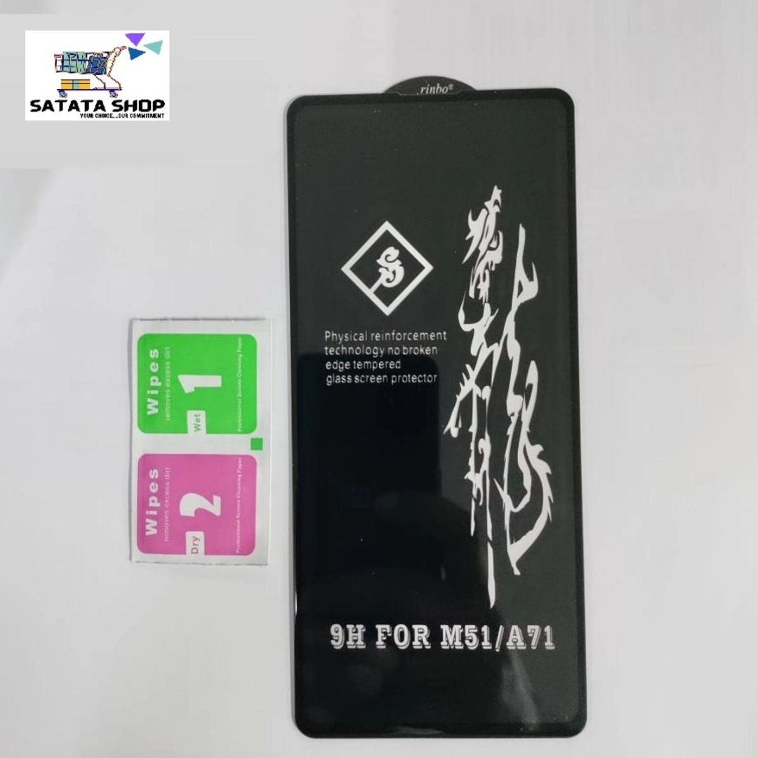 Samsung Galaxy A71 Rinbo Full Tempered Glass Screen Protector