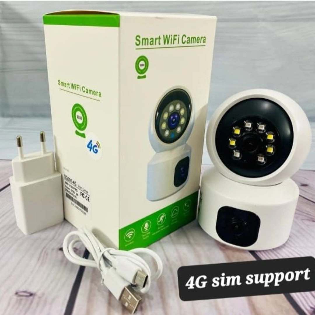 360° 2MP X 2MP 4G, V380 PTZ Dual Lens Smart Wifi IP Camera