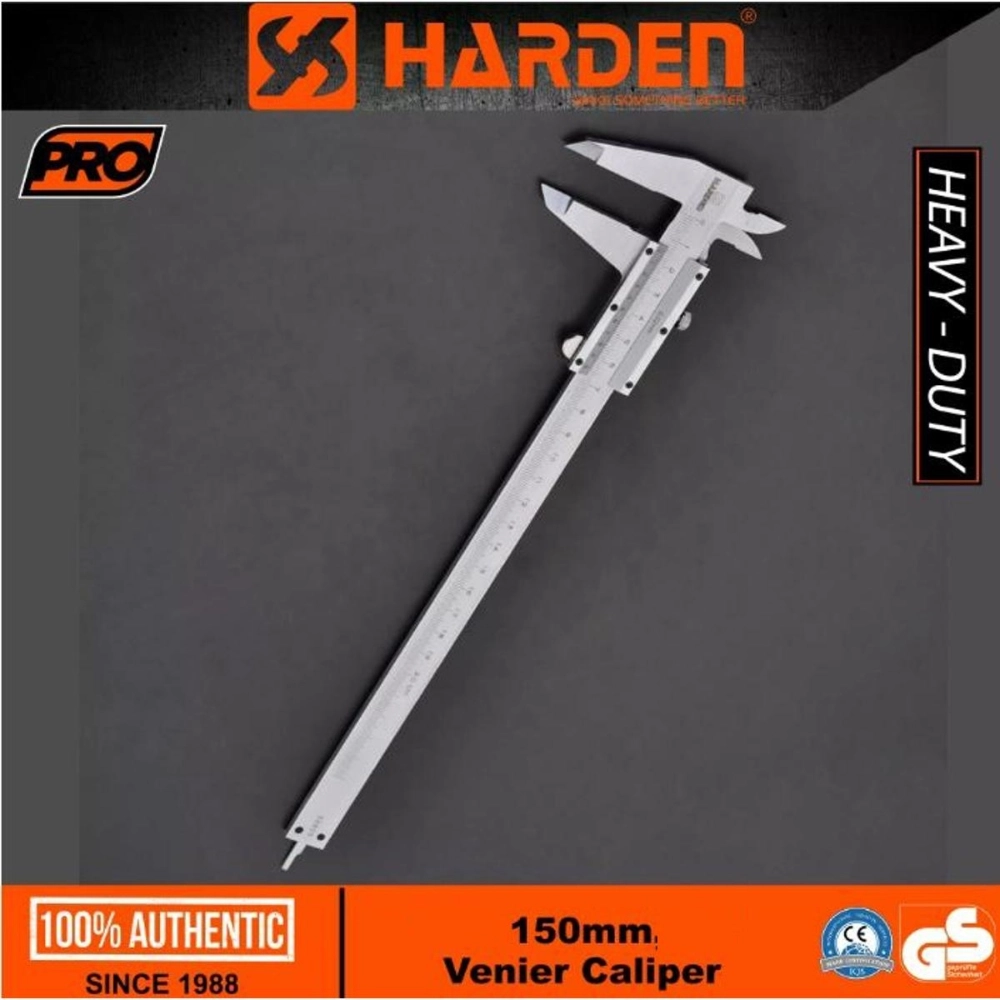 Harden 6" (150 mm) Analogue Vernier caliper Feeler Gauge measuring ...