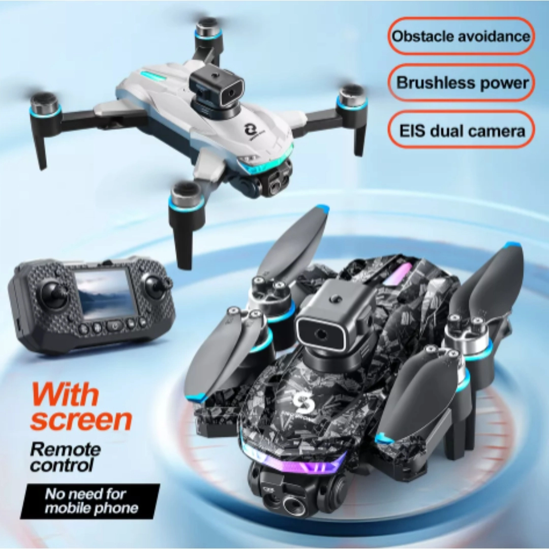 Remote Screen Display Drone WIFI FPV 4K Dual Camera Obstacle Avoidance ...