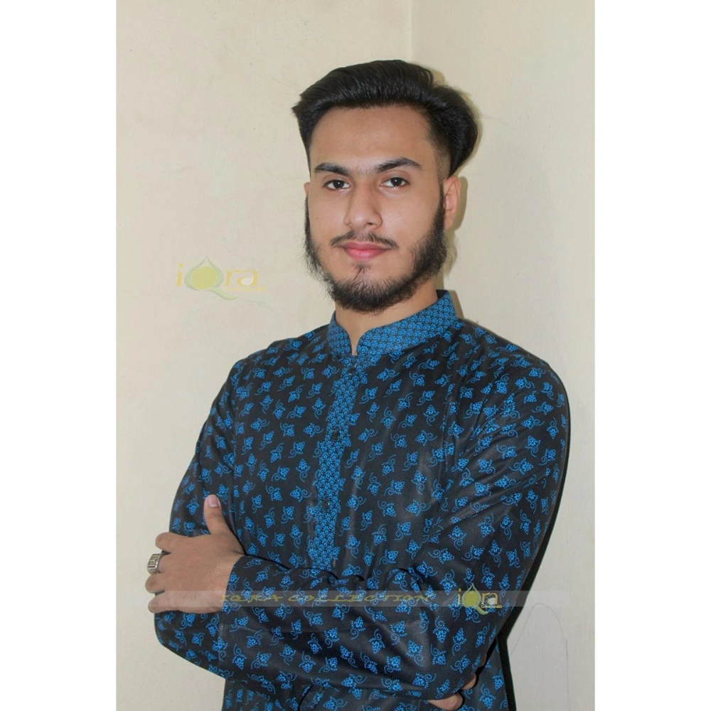 Semi Long Panjabi for Men - print