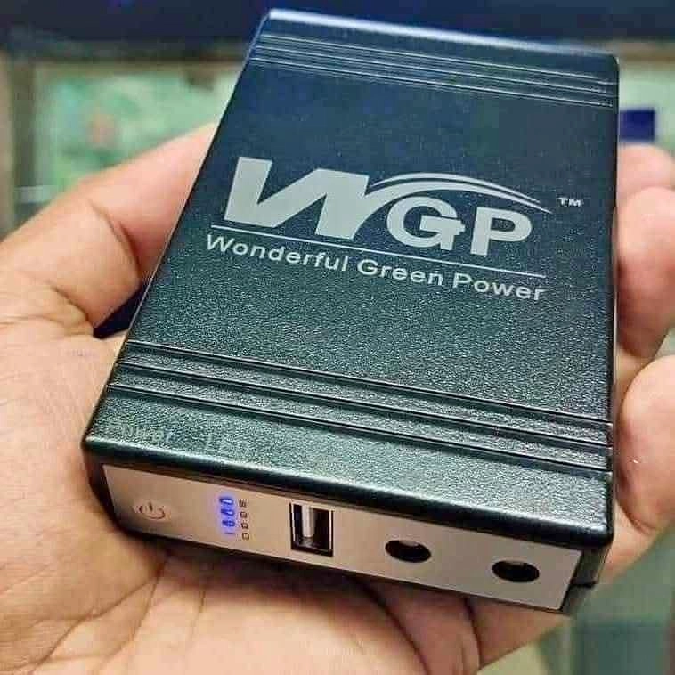 WGP Mini UPS 10400 mAh Battery DC UPS for Router, ONU, CC Camera 5 / 9 ...
