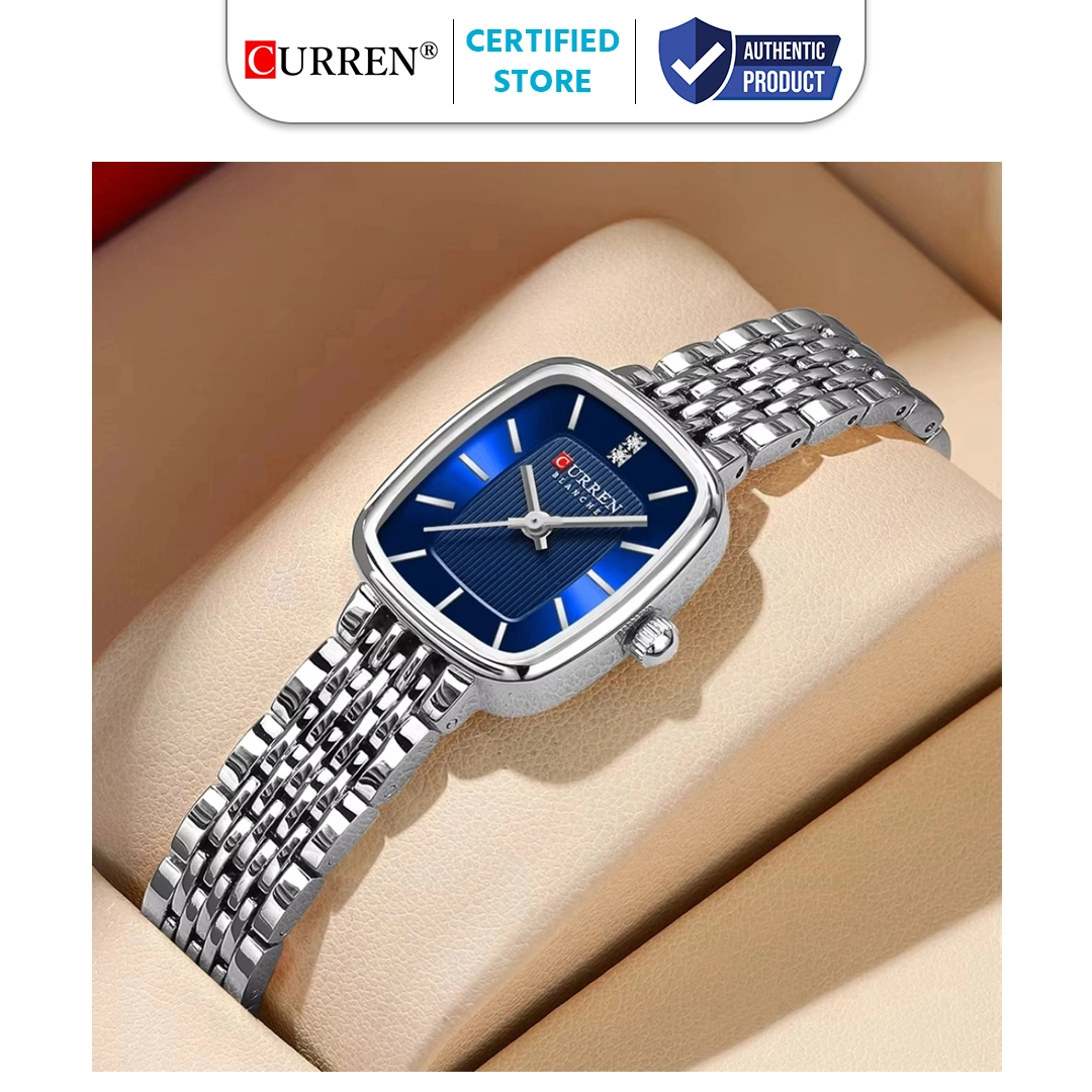 CURREN 9093 Women Watches Fashion Simple Square Quartz Watch Casual ...