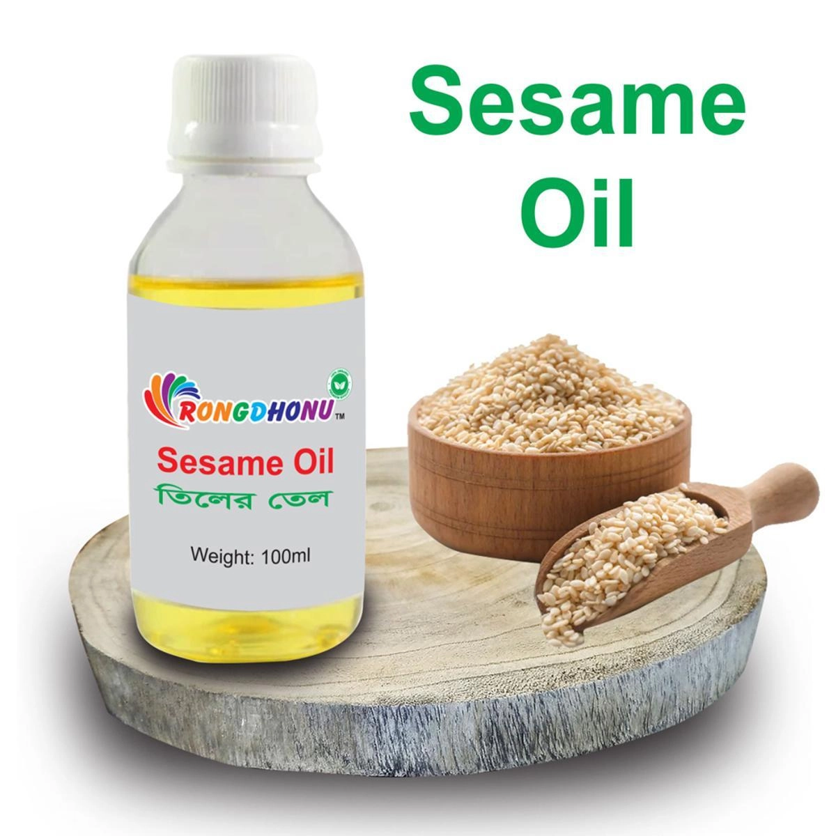 Organic Sesame Oil, Tiler Tel -100ml