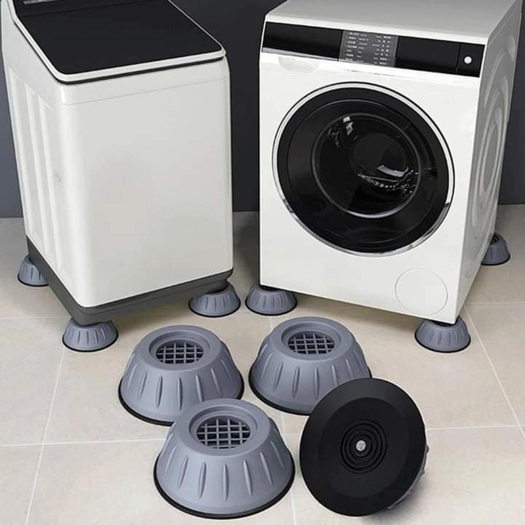 4 pcs Anti-vibration Pads Washing Machine Feet Mats Anti-slip Shock ...