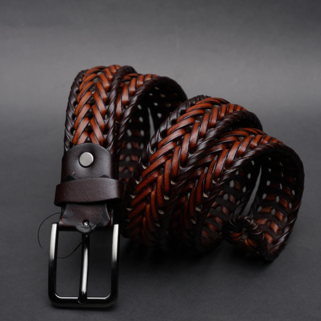 ZAYS Handcrafted Leather Belt for Men – Full-Grain Cowhide, Adjustable ...