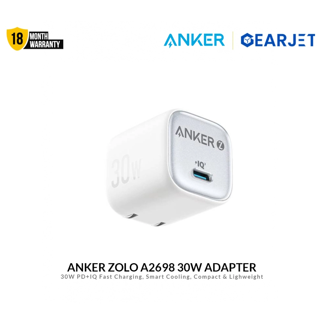 Anker Zolo A2698 30W USB C Charging Adapter PD & IQ Up to 3 times Fast ...
