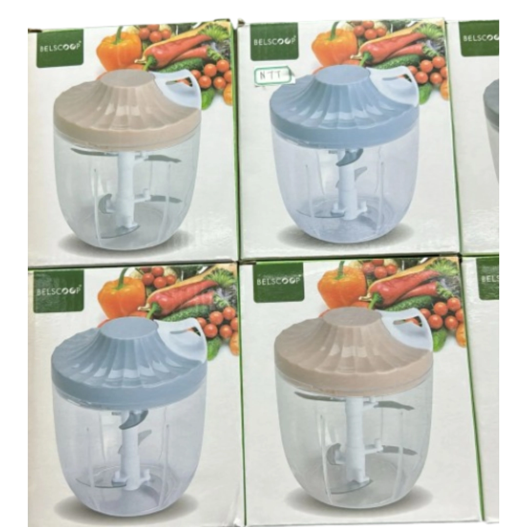EOTIA Manual Food Processor & Vegetable Cutter – 5-Blade Hand Shredder ...