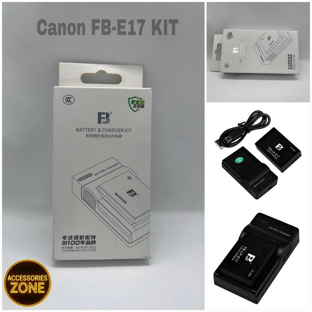 Fb Lp-E17 Battery And Charger Kit Combo For Canon Eos 77D,800D,760D ...
