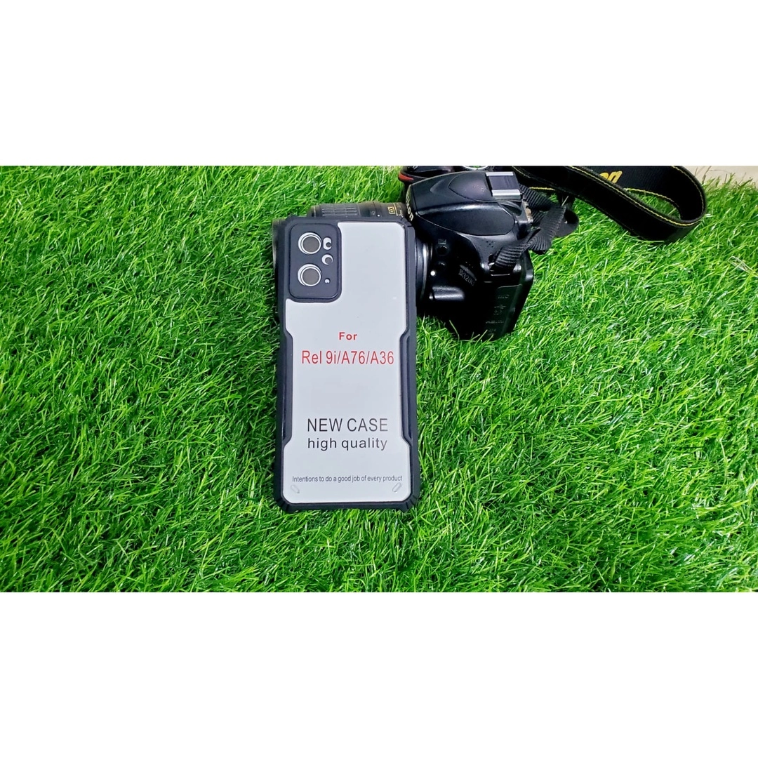 For Realme 9I Edge-Reinforced Shockproof Cushion Back Clear Hybrid ...