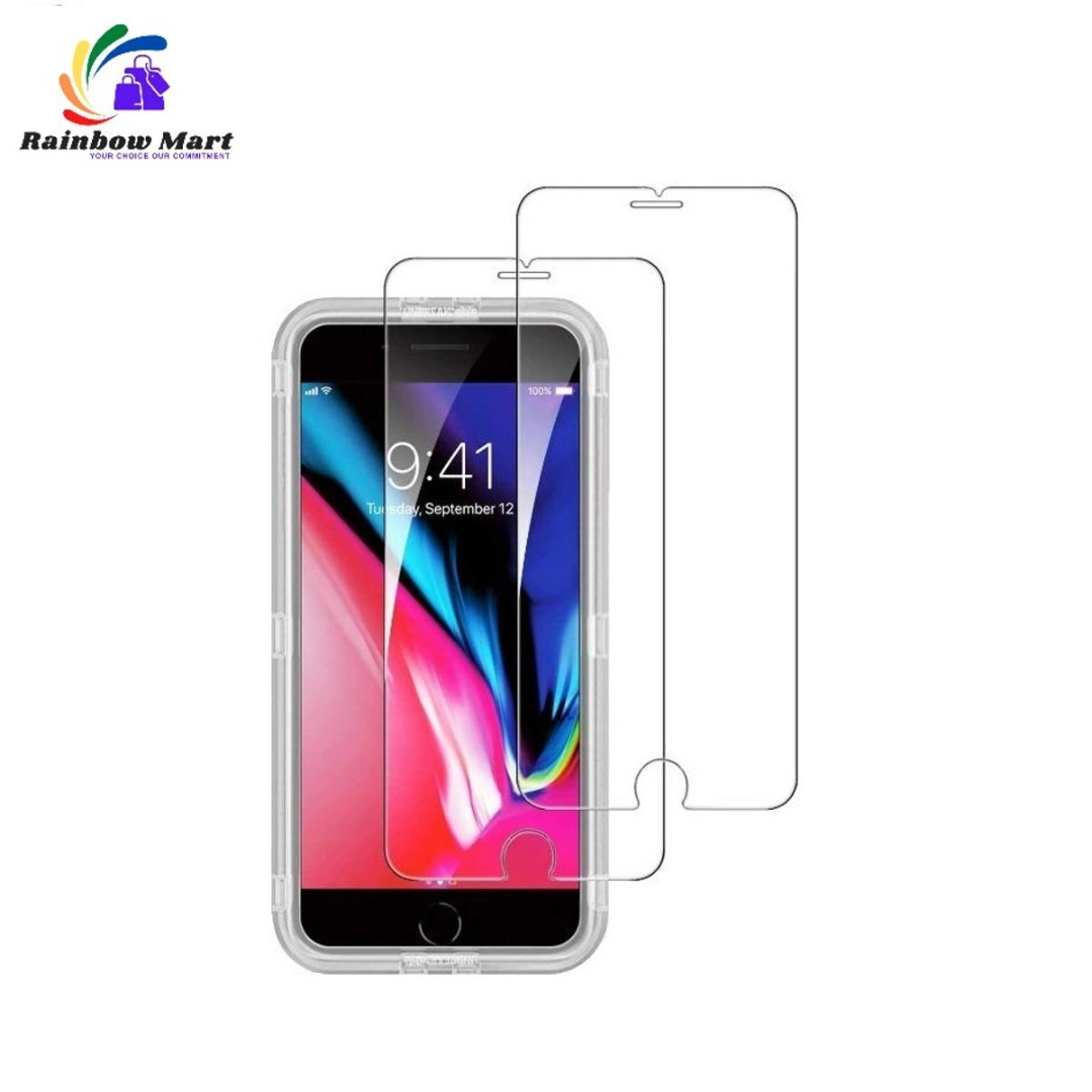 Apple_iPhone 8 Plus Tempered Glass Screen Protector 9H Hard 2.5D ...