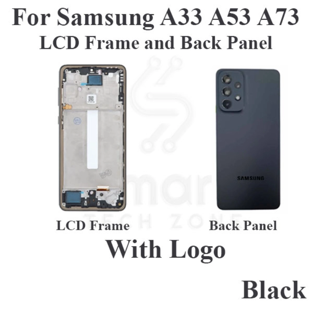 Full Body Housing for Samsung Galaxy A33/A53/A73 (LCD Frame Panel and ...