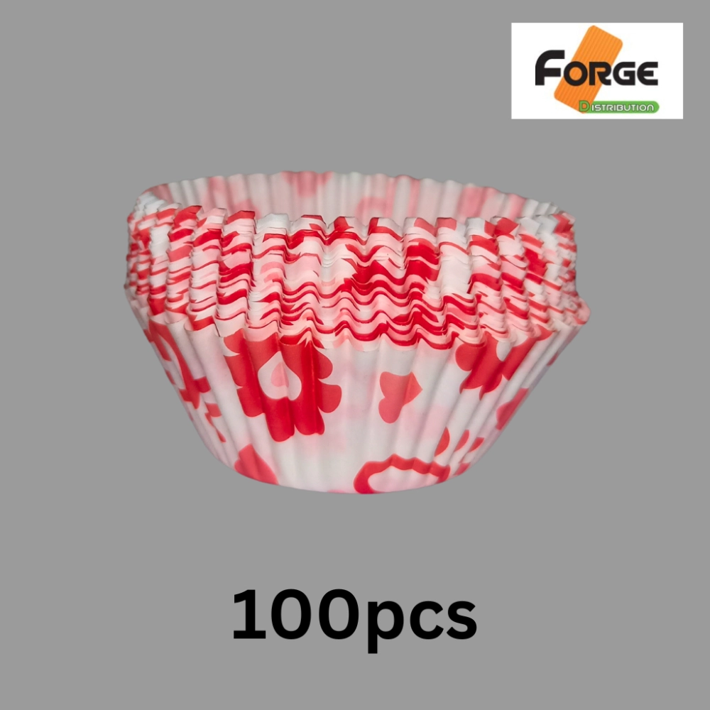 Multicolor Cupcake Liner (Large Size) 50 pcs, 100 pcs, Cupcake liner ...