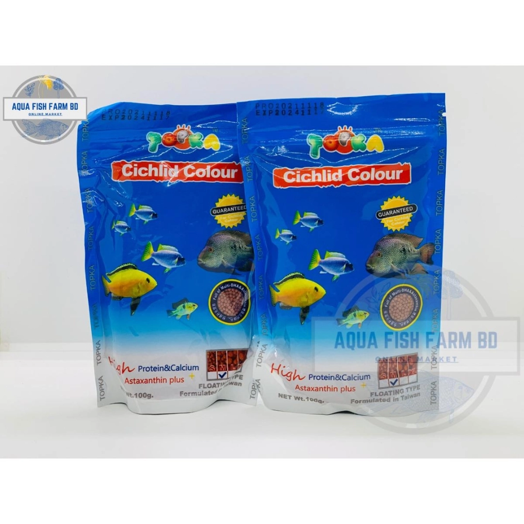 Cichlid Color (Topka) Aquarium Fish Food