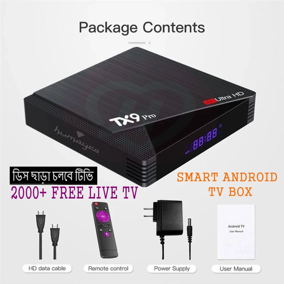 Exceptional Quality - TX9 Pro 6K Ultra HD 8GB RAM + 128GB ROM Android ...