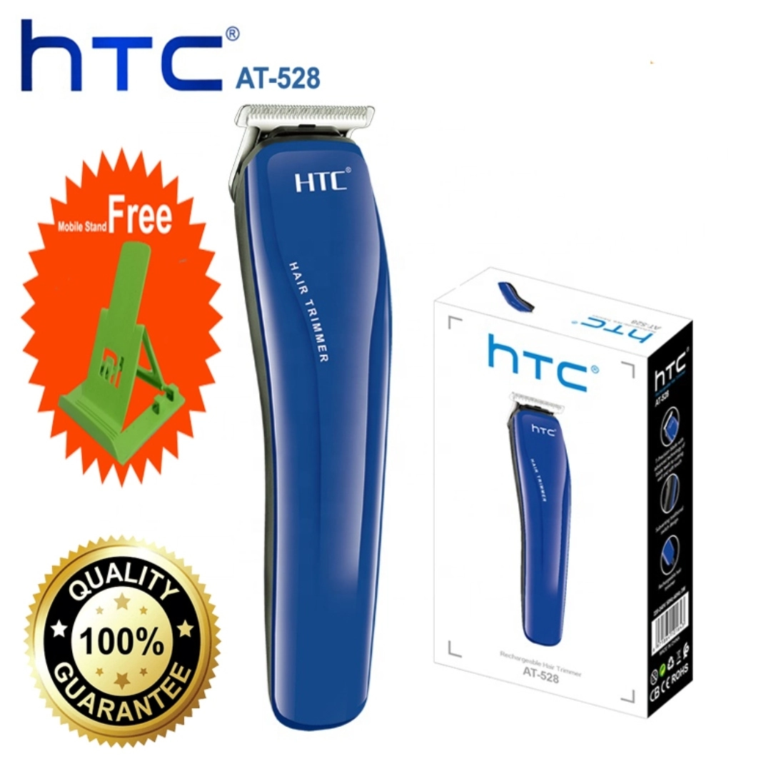 HTC AT-528 Rechargeable Zero Gap Facial Split And Hair Cutting Machine ...