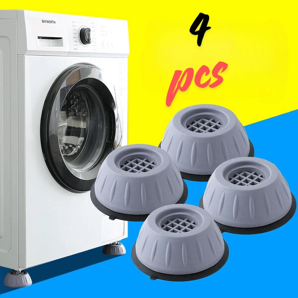 4Pcs Anti Vibration Feet Pads Washing Machine Rubber Mat Anti-Vibration ...