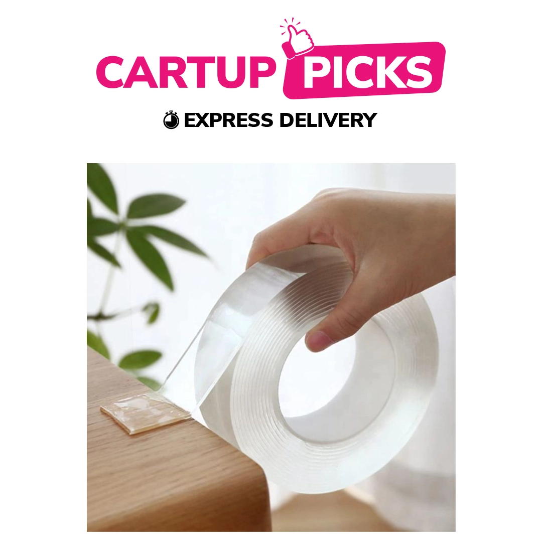 3 Metter Double Side Nano Magic Tape, Water Transparent Glue Tape ...