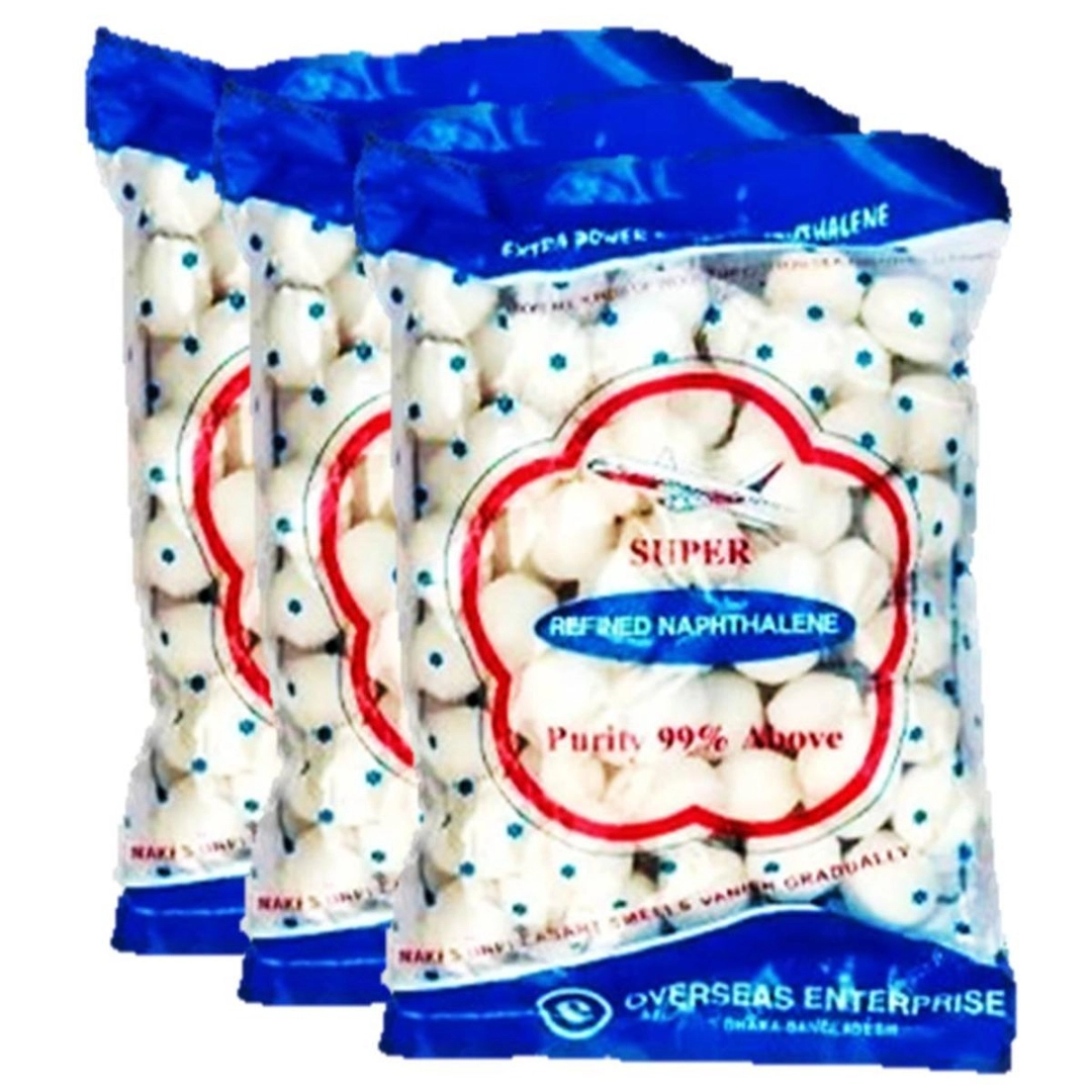 Naphthalene Balls Pure Quality Super Natural White color 200 gram per ...