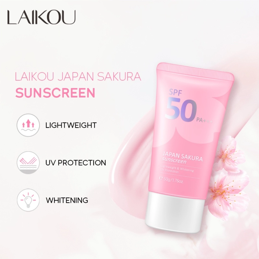 LAIKOU Sakura Sunscreen Intensive Whitening UV Protector SPF50 PA ...