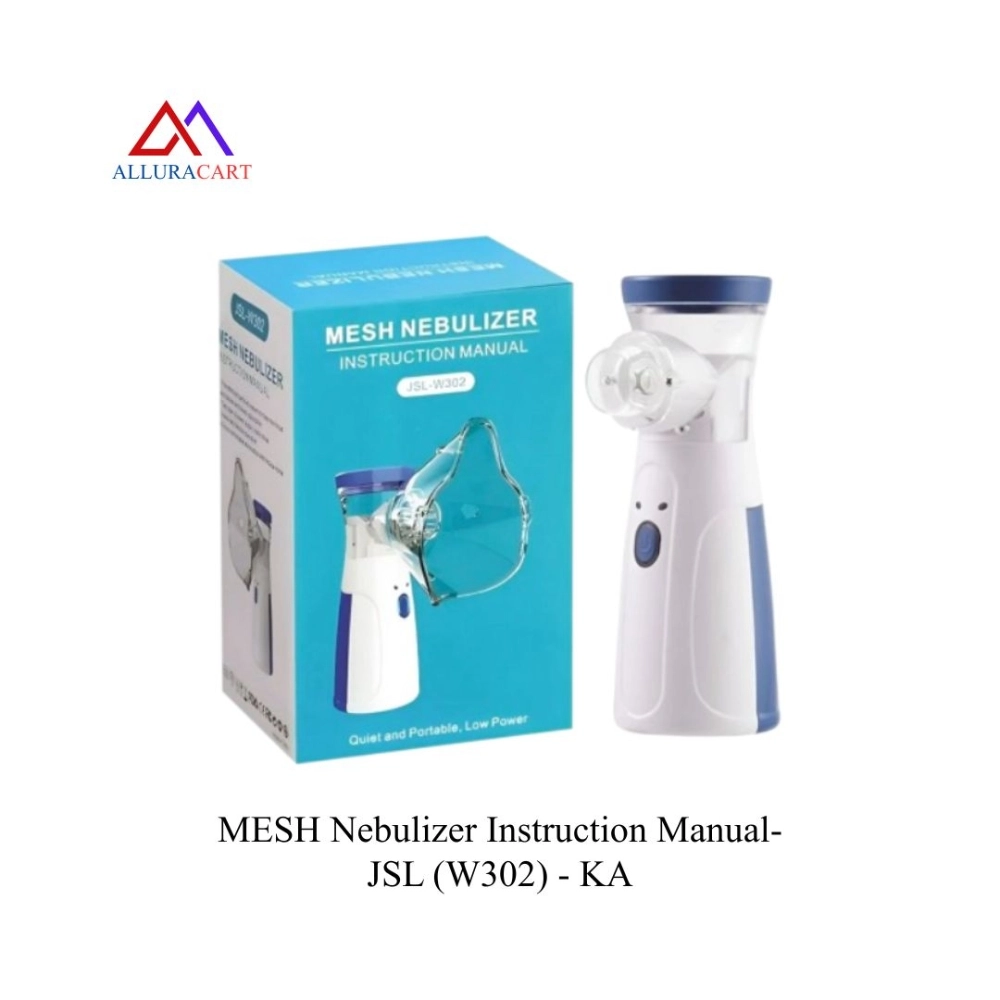 MESH Nebulizer Instruction Manual- JSL (W302) - KA