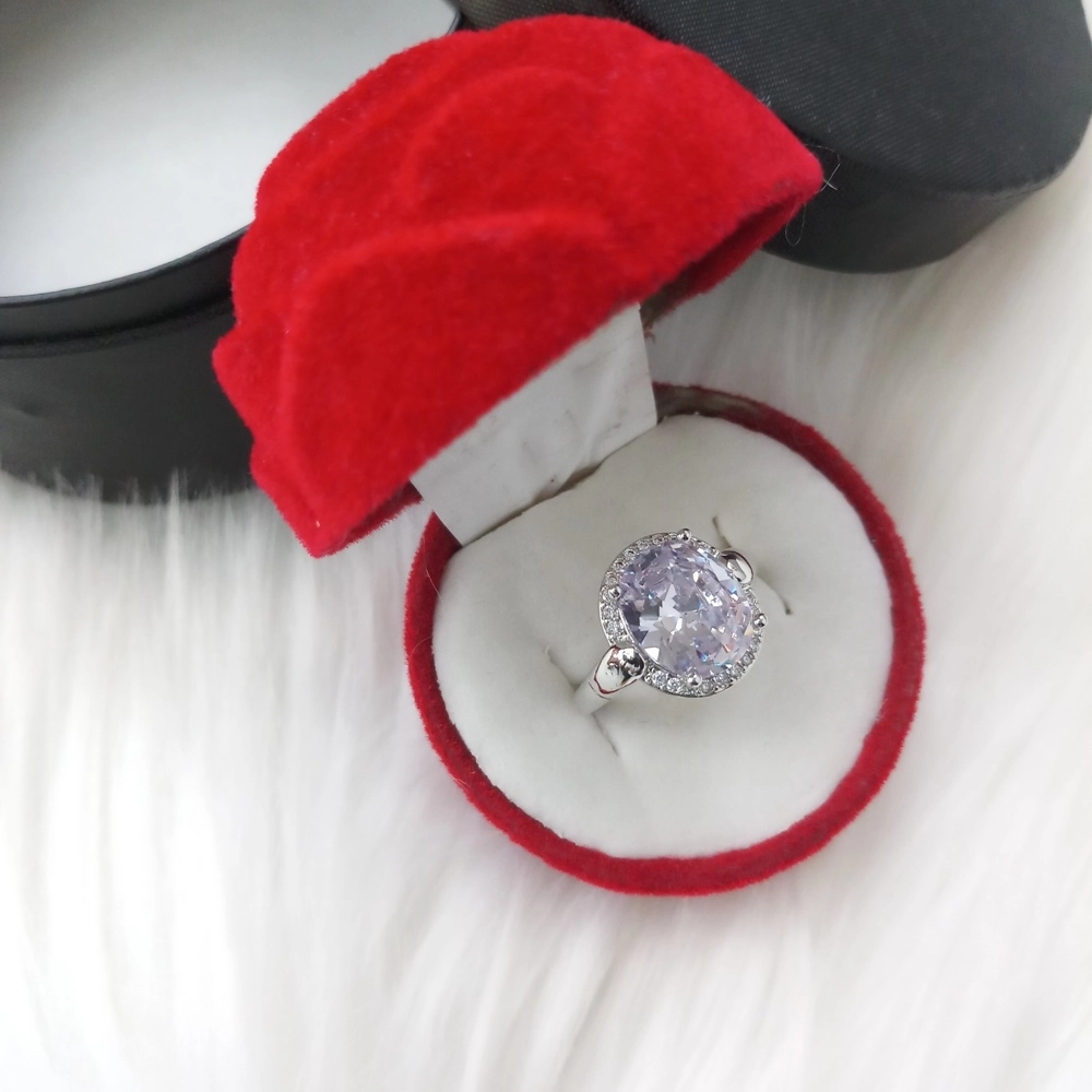Stone Finger Ring for Women & Girls With Free Box (Imported) (M-FRC2029 ...