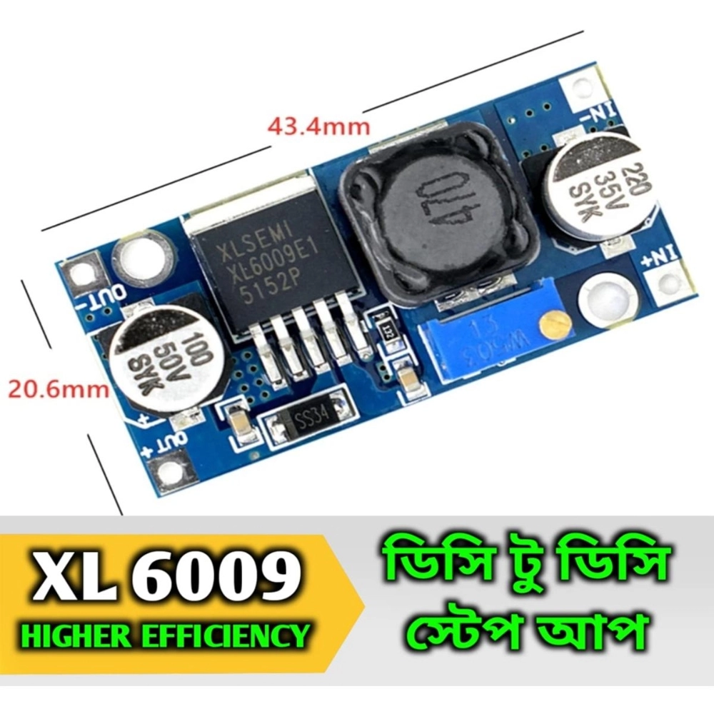 Xl6009 Dc-Dc Booster Module Supply Module Output Is Adjustable Super ...