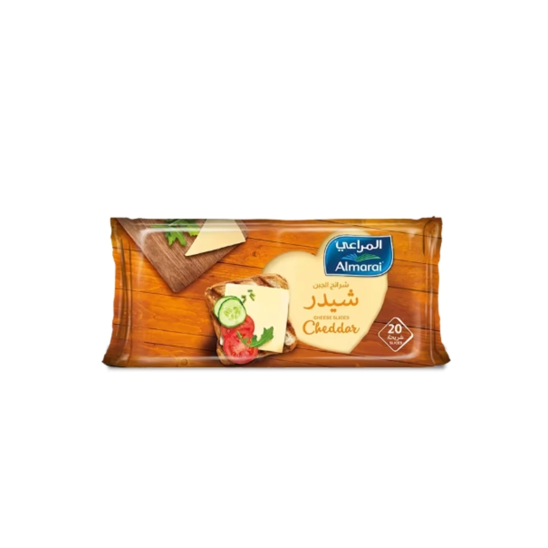 Almarai Cheddar Cheese Slices, 20 Slices