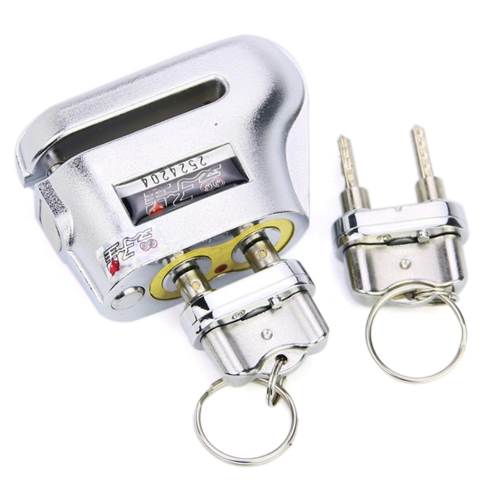 Disc Lock Double Key Anti Acid Heavy Duty