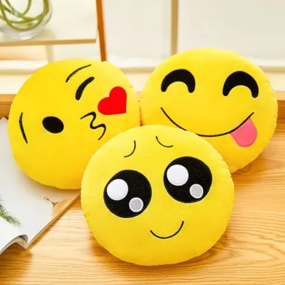 3 pcs set QQ emoji hand warmer pillow doll can be inserted emoji spoof emoji doll plush toy can ...