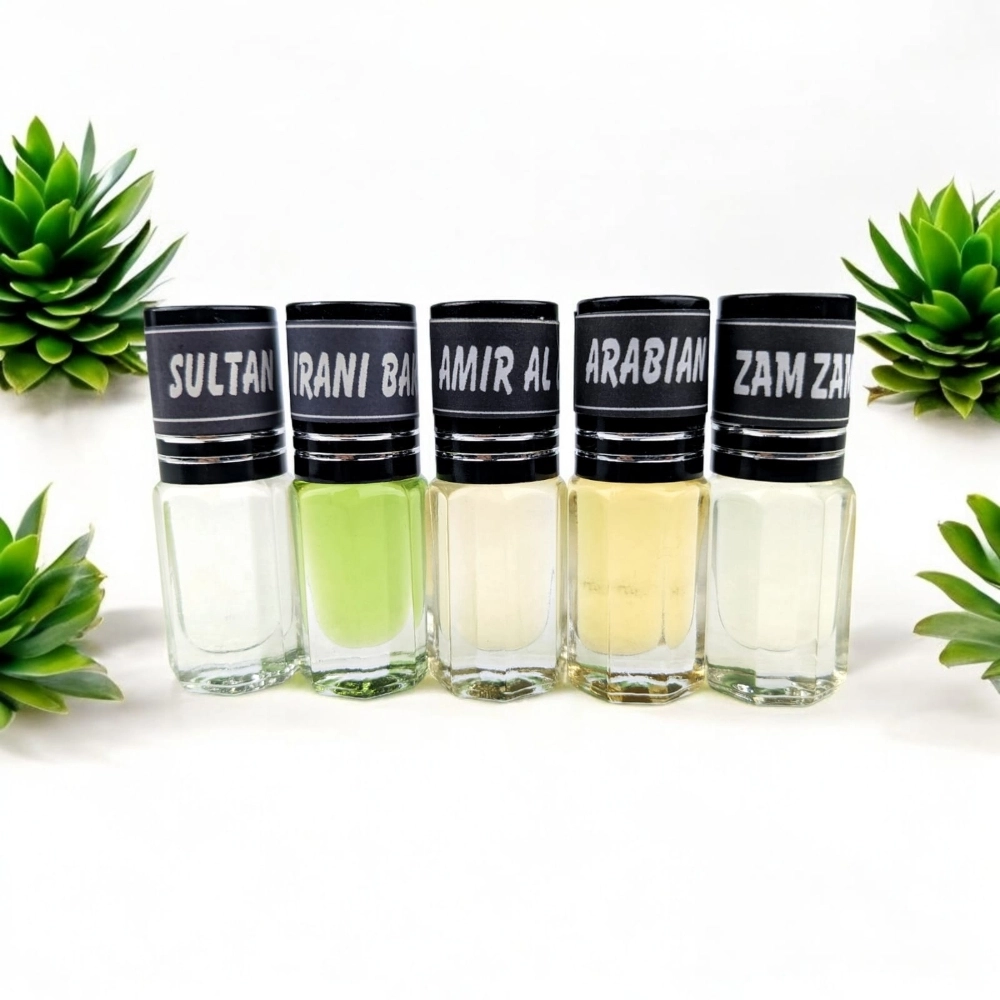 Arabian Fragrance Traditional 5pcs different Fragrance combo perfume ...