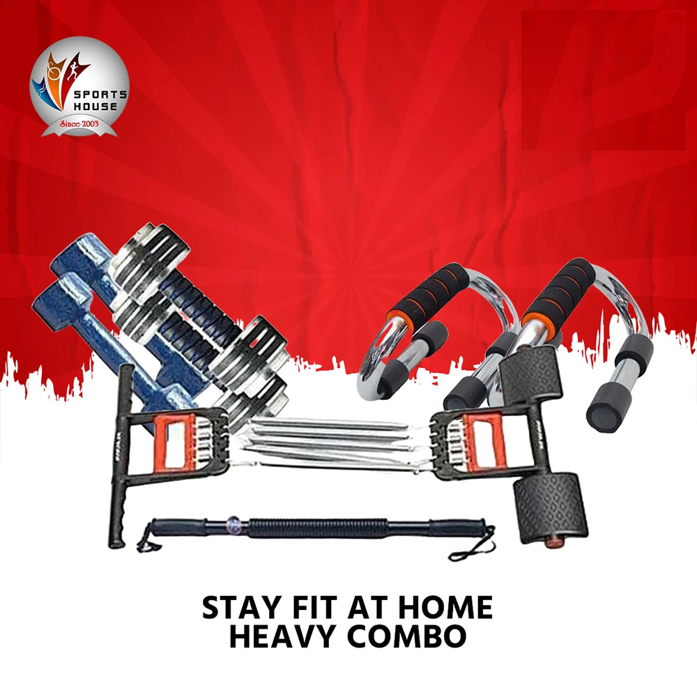 Stay Fit at Home Heavy Combo