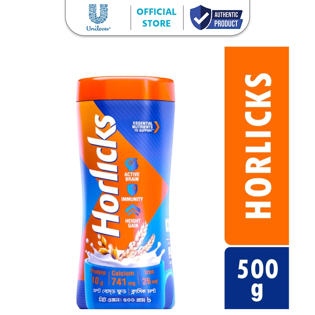 Standard Horlicks Health and Nutrition Drink Jar 500g