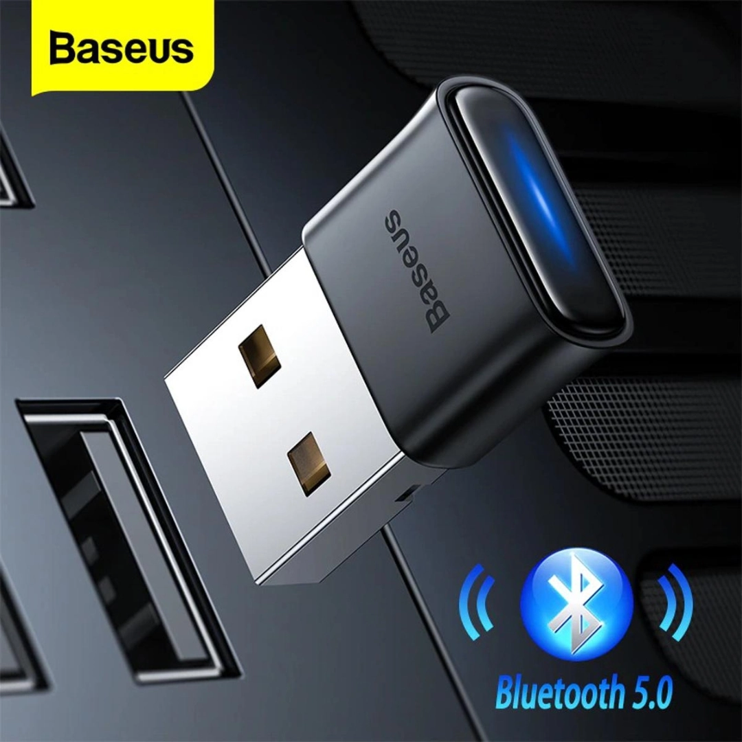 Baseus Usb Bluetooth Adapter Dongle Adaptador Bluetooth 5.1 For Pc Lap ...