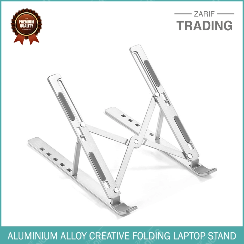 Aluminium Alloy Creative Folding Laptop Stand 6 Angles Adjustable ...