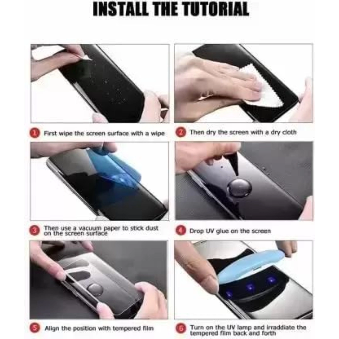 ITEL S25 ULTRA HD Curved Edge Liquid UV Tempered Glass Screen Protector