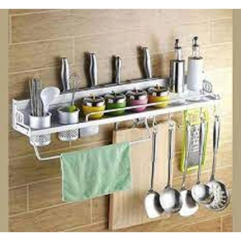 Aluminum Kitchen Rack Of Wall Shelf