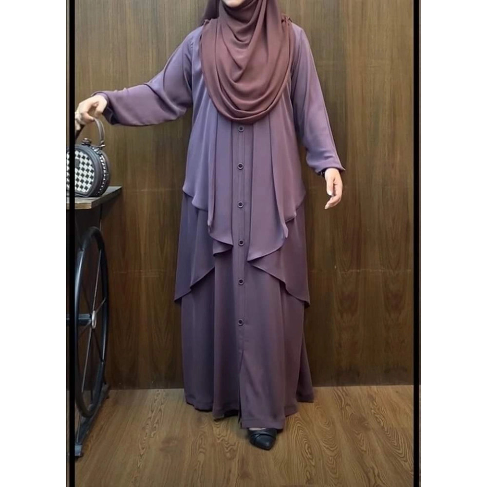 abaya borka Projapoti Three Dubai Cherry stylish party borka (No hijab ...